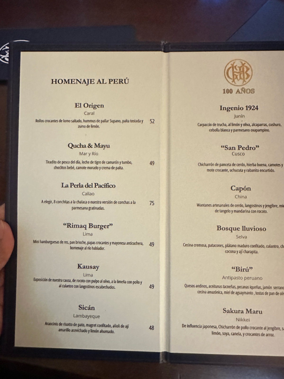 Menus of Hotel Bolivar Bar on Fooday - Your Trusted Food Guide App