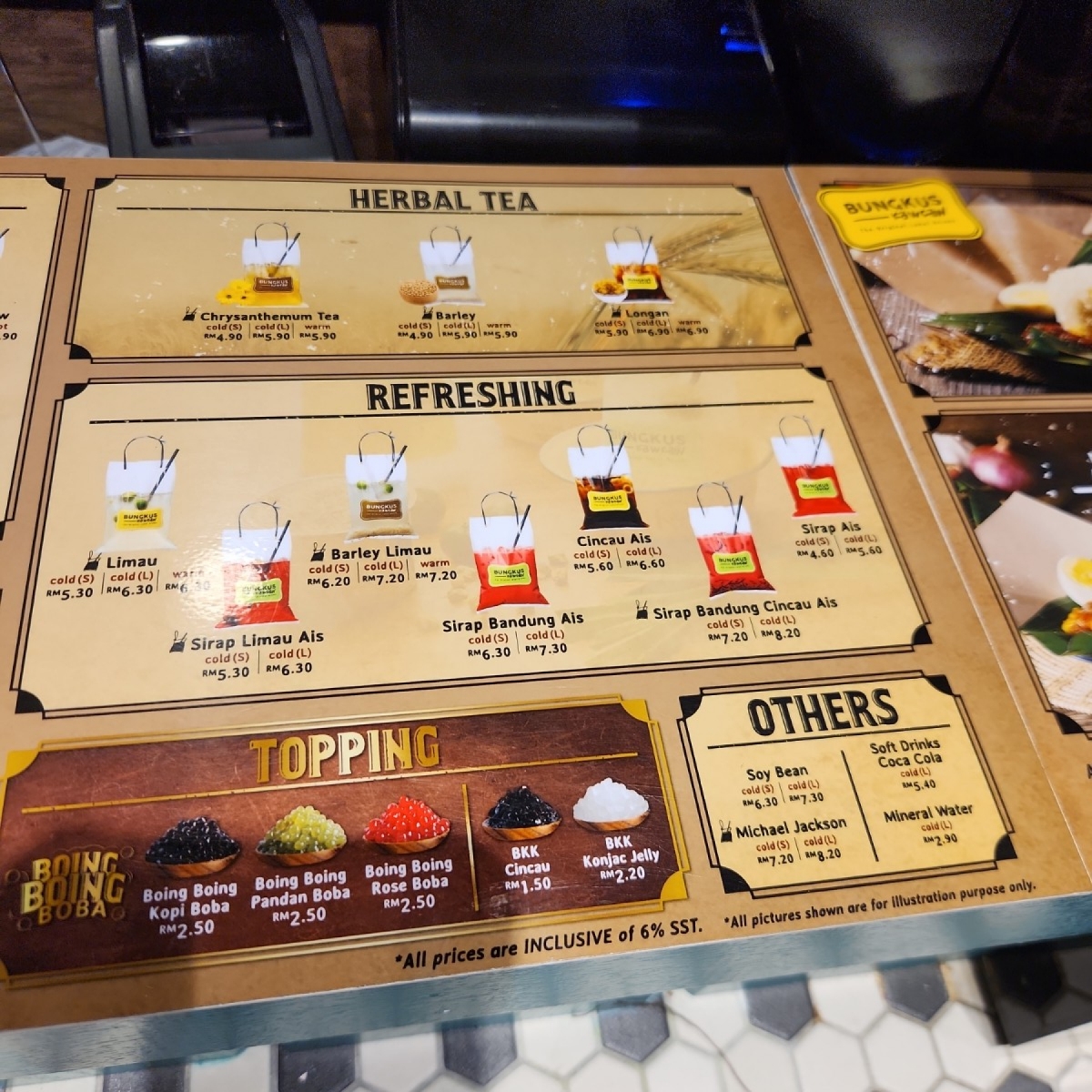 Menus of Bungkus Kaw Kaw @ Berjaya Times Square on Fooday - Your ...