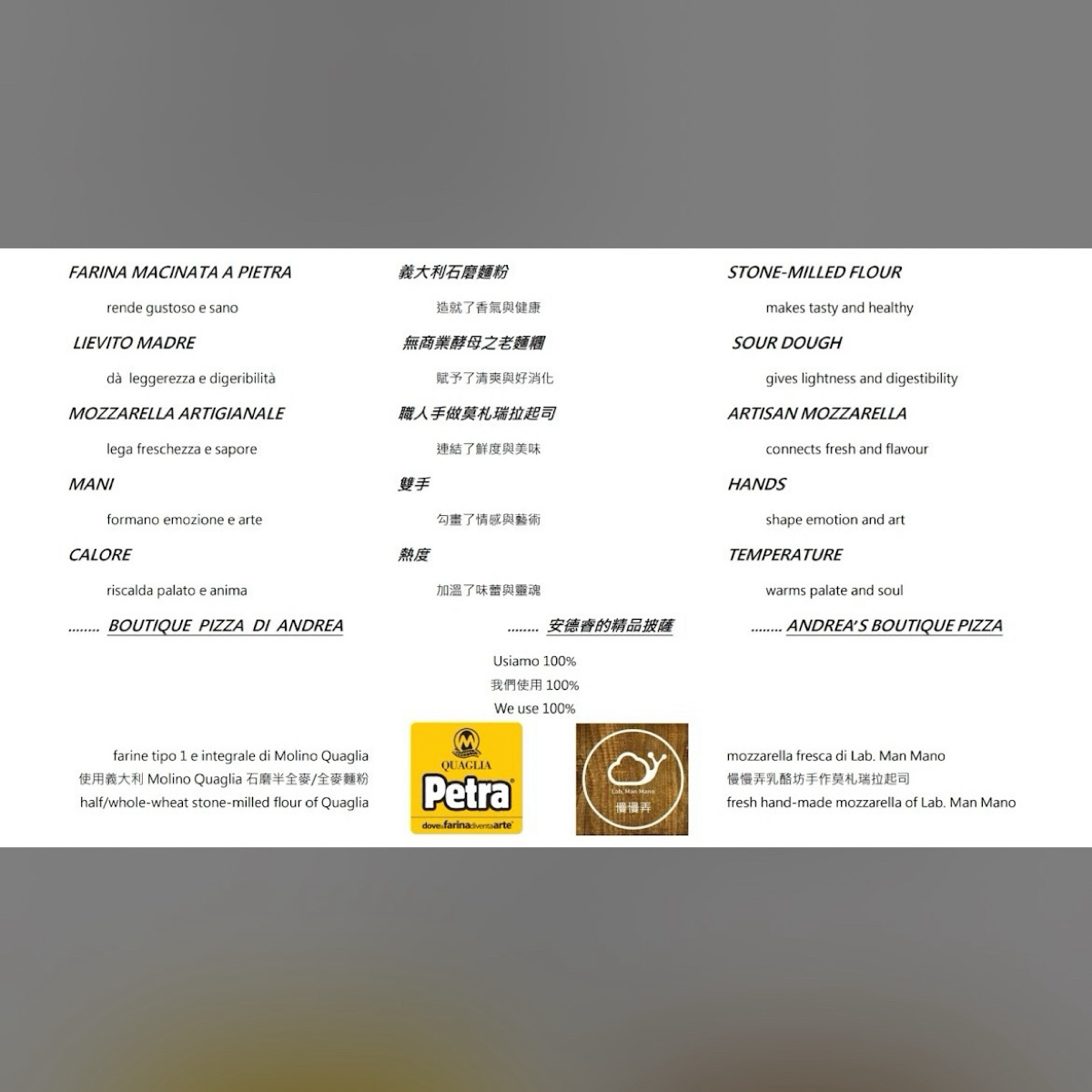 Menus of 安德睿 食代義廊 Andrea STYLE on Fooday - Your Trusted Food Guide App